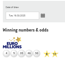 EuroMillions Results - Tonight’s Winning Numbers (LIVE)